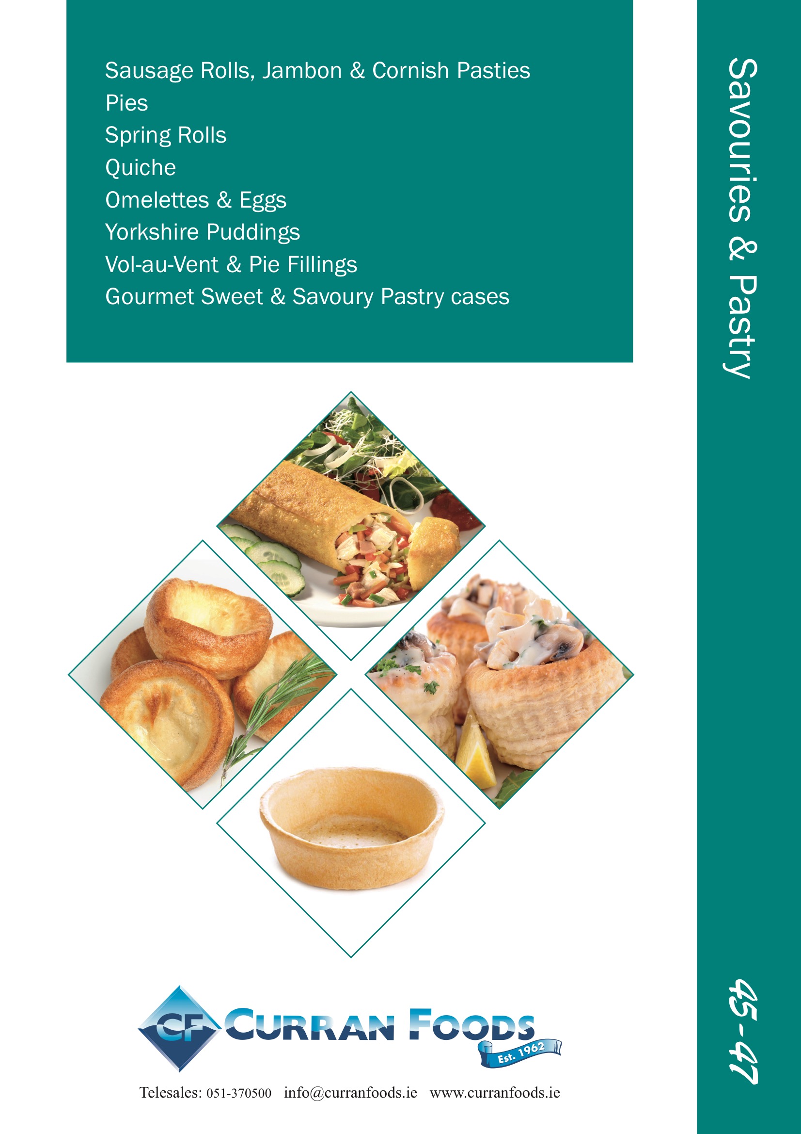 Savouries & Pastry - Curran Foods